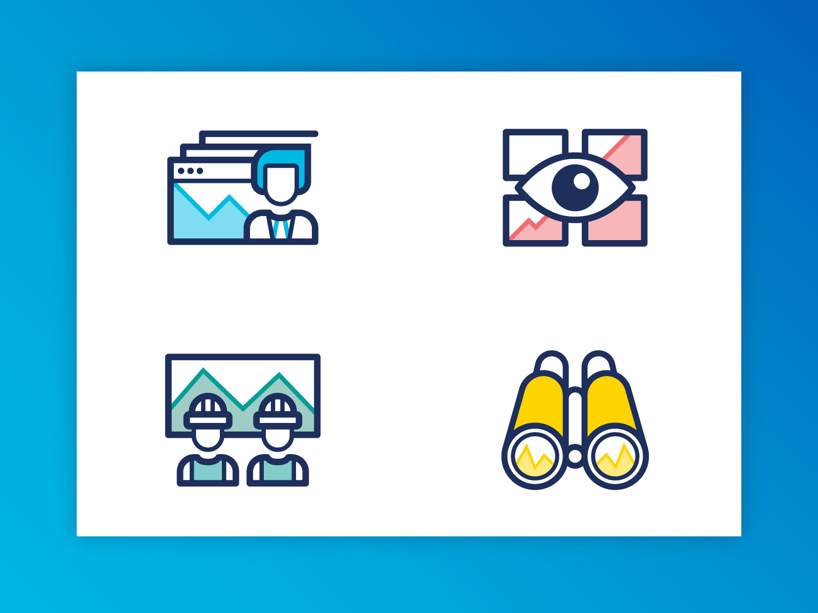 Trend Icons by Jelle Inghels on Dribbble