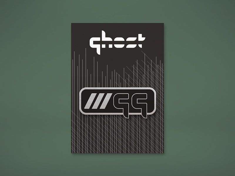 Ghost Gaming "Good Game" Pin Mockup by Shane Lee Sanders on Dribbble