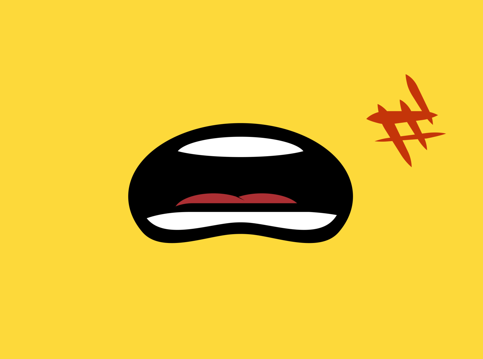 Smiley Face Mask Template