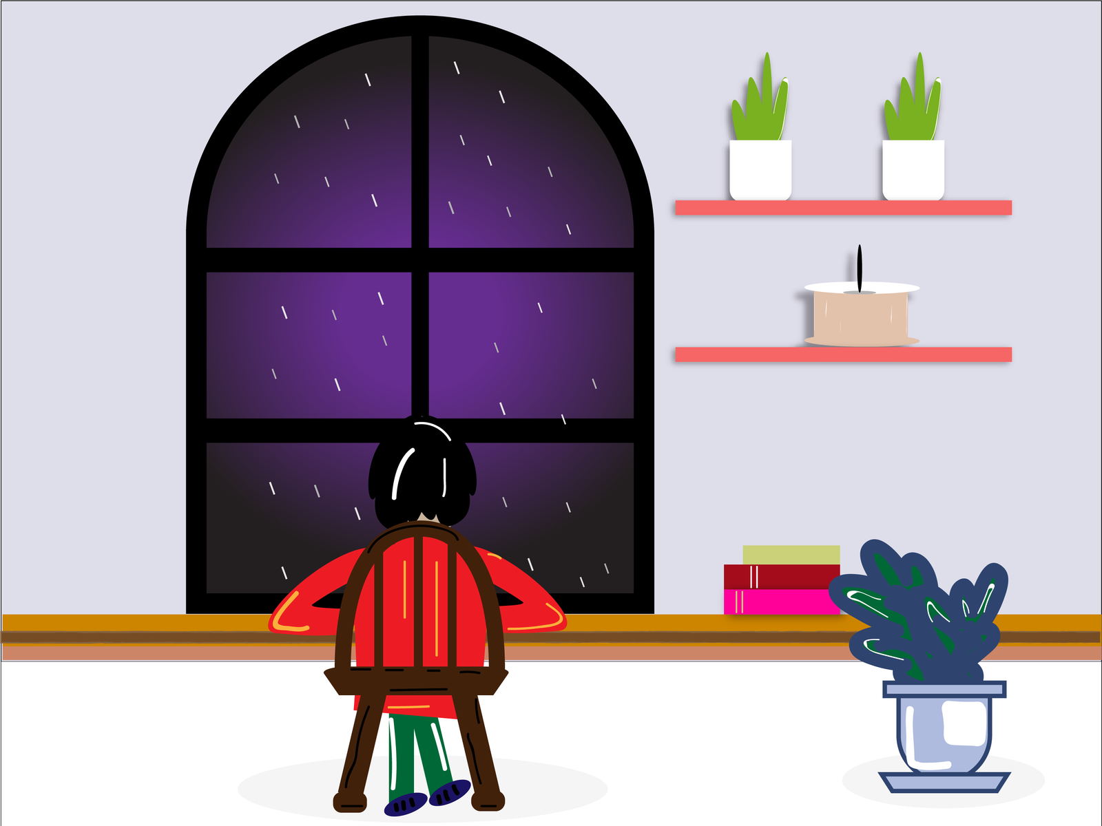 Lonely Man by Color][gap on Dribbble