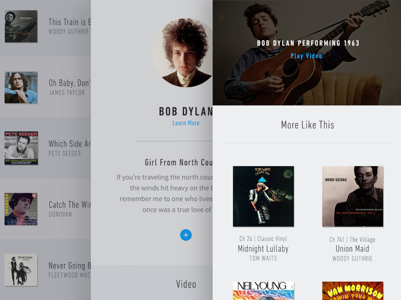 SXM: Redefining Radio III by Josh Long on Dribbble