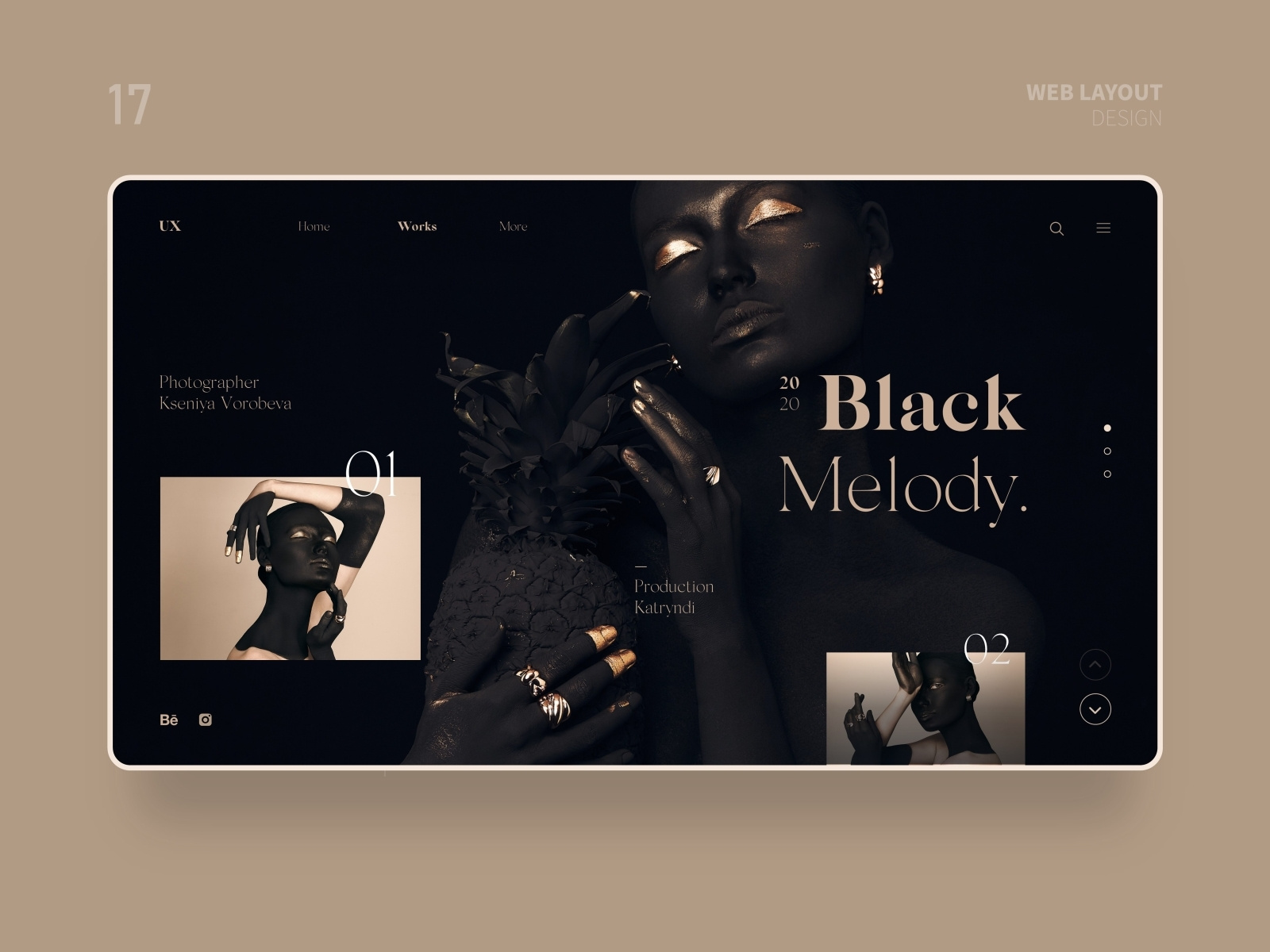 Web Layout Practice 17 by Raven Wu on Dribbble