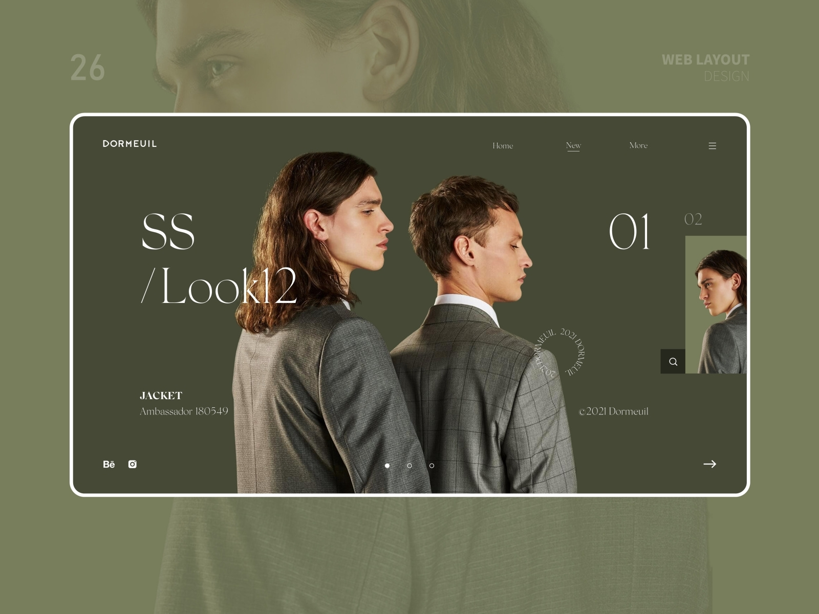 Web Layout Practice 26 by Raven Wu on Dribbble