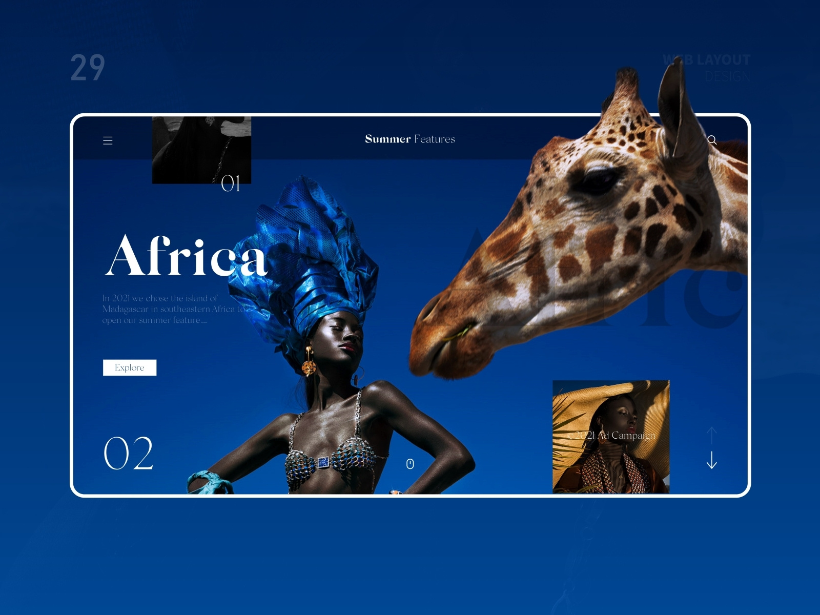 Web Layout Practice 29 by Raven Wu on Dribbble