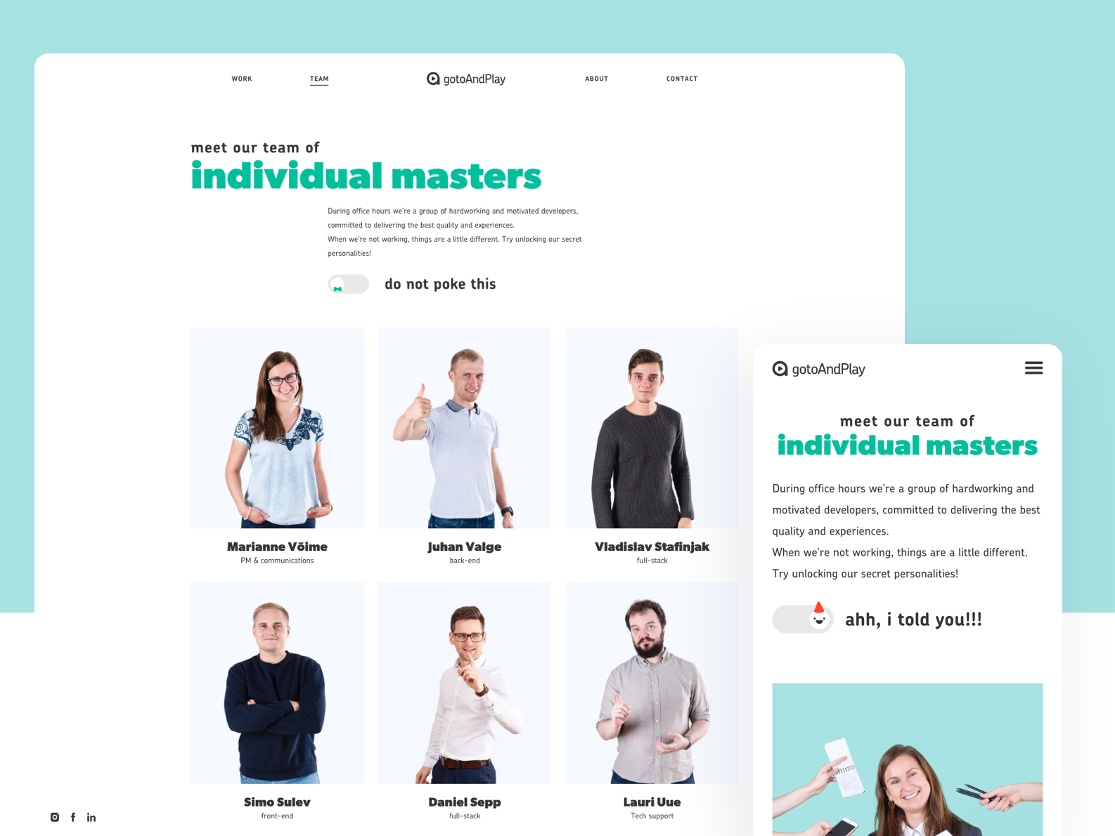 Dev dream team by NOPE Creative on Dribbble