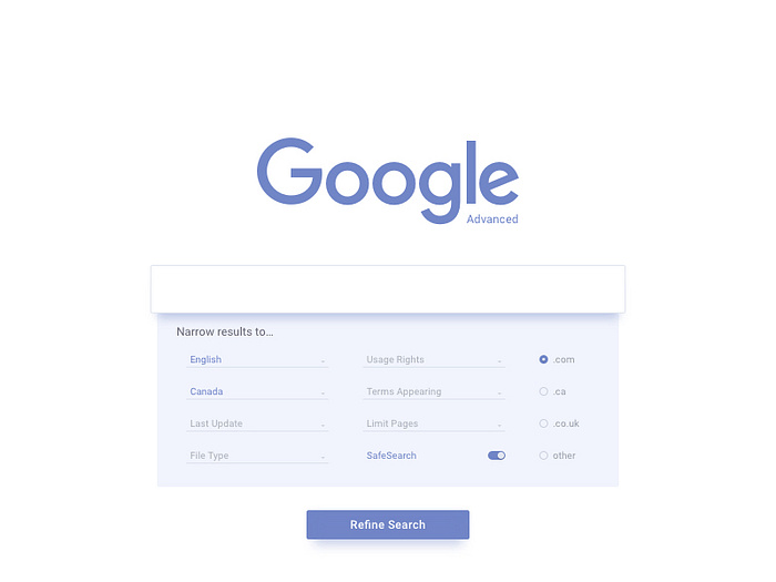 Browse thousands of Advanced Search UI Design images for design ...