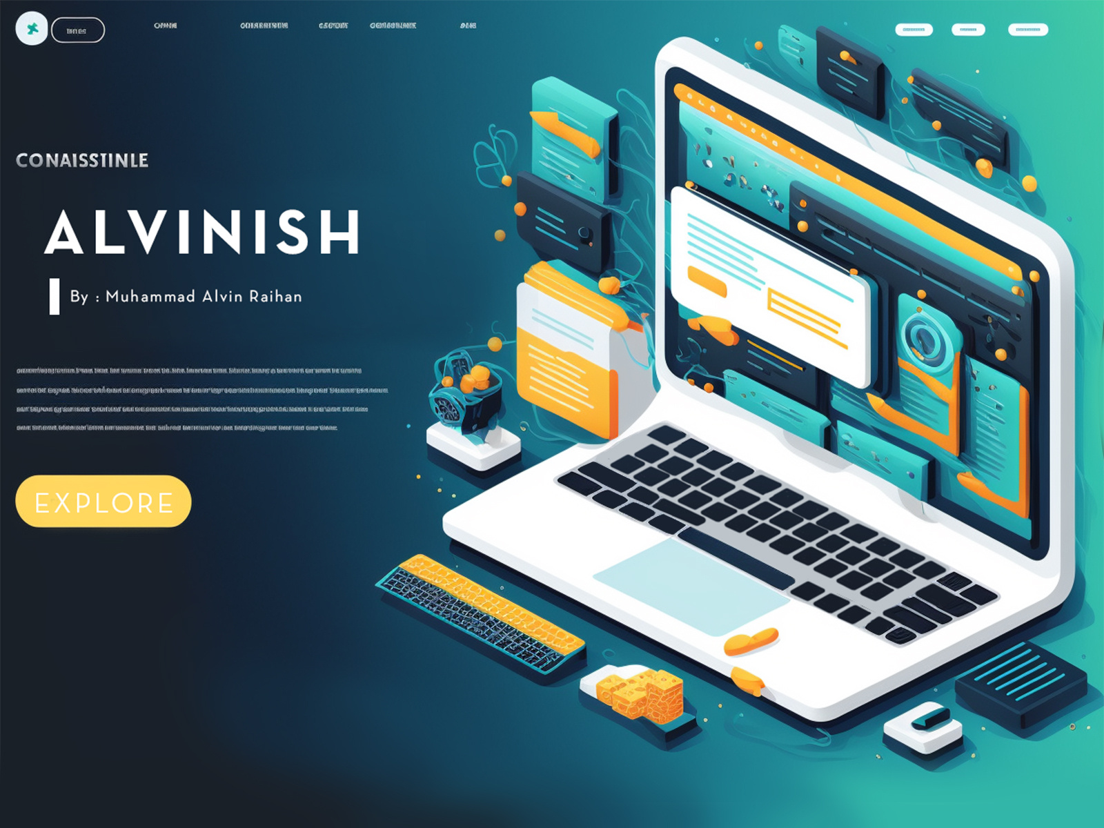 Website Digital Course Design - Example 1 by Muhammad Alvin Raihan on ...