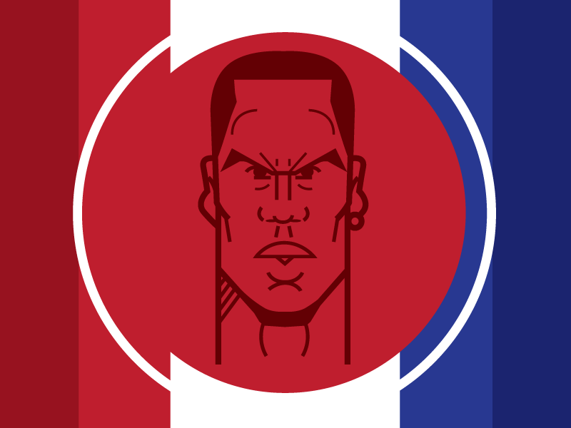Paul Pogba - World Cup 2018 by Damian Allende / D3mian on Dribbble