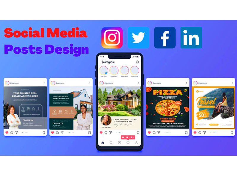 Social Media Posts Design by Dilusha Vithanawasam on Dribbble