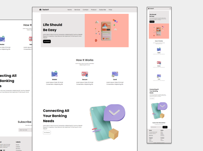 Responsive Website Design with HTML and CSS by Code Info on Dribbble