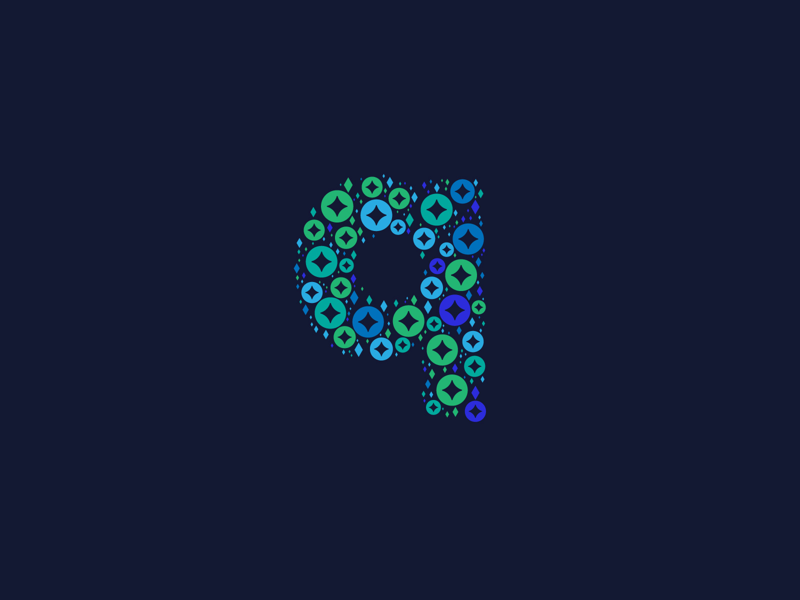 Dotted Monogram Letter Q by Insigniada - Branding Agency on Dribbble