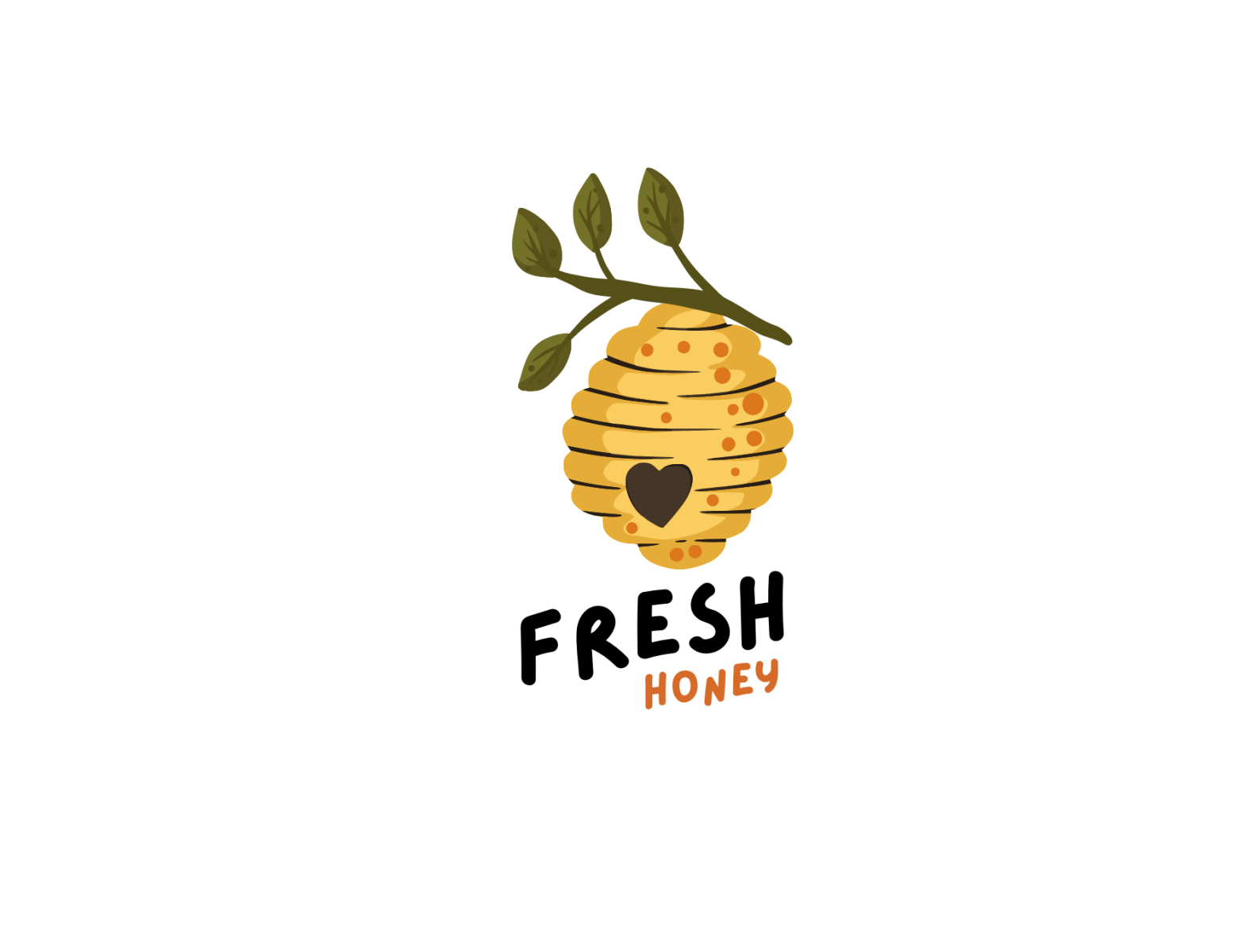 Honey Brand logo by Designer_shiva on Dribbble