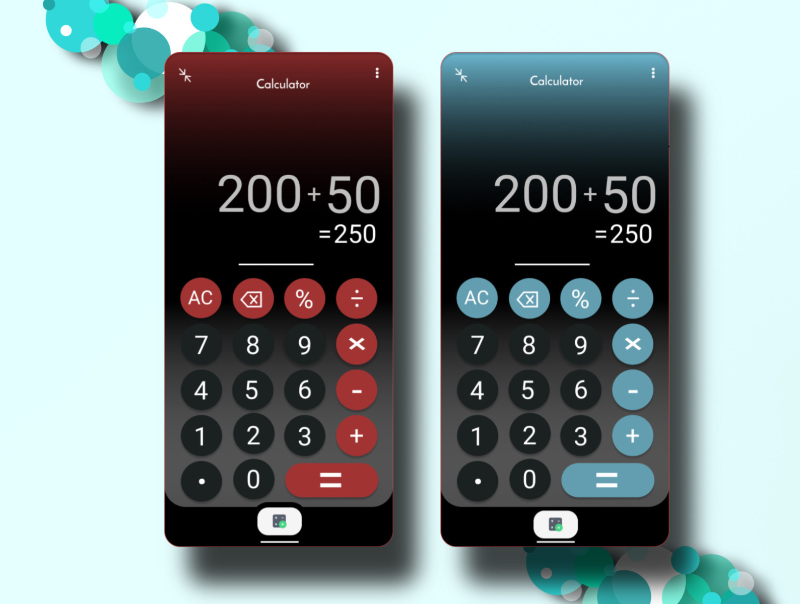 CALCULATOR by Yash Negi on Dribbble