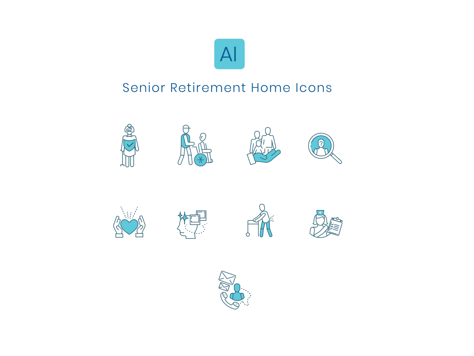 Retirement Icons