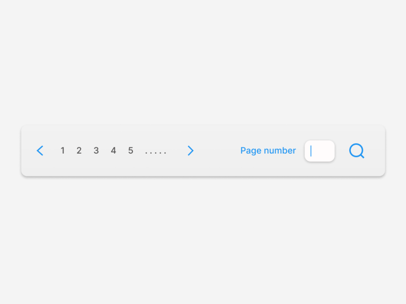 Daily UI 085 - Pagination by Hbaoi on Dribbble