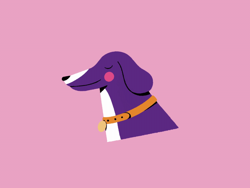 dog by Maths Costa on Dribbble