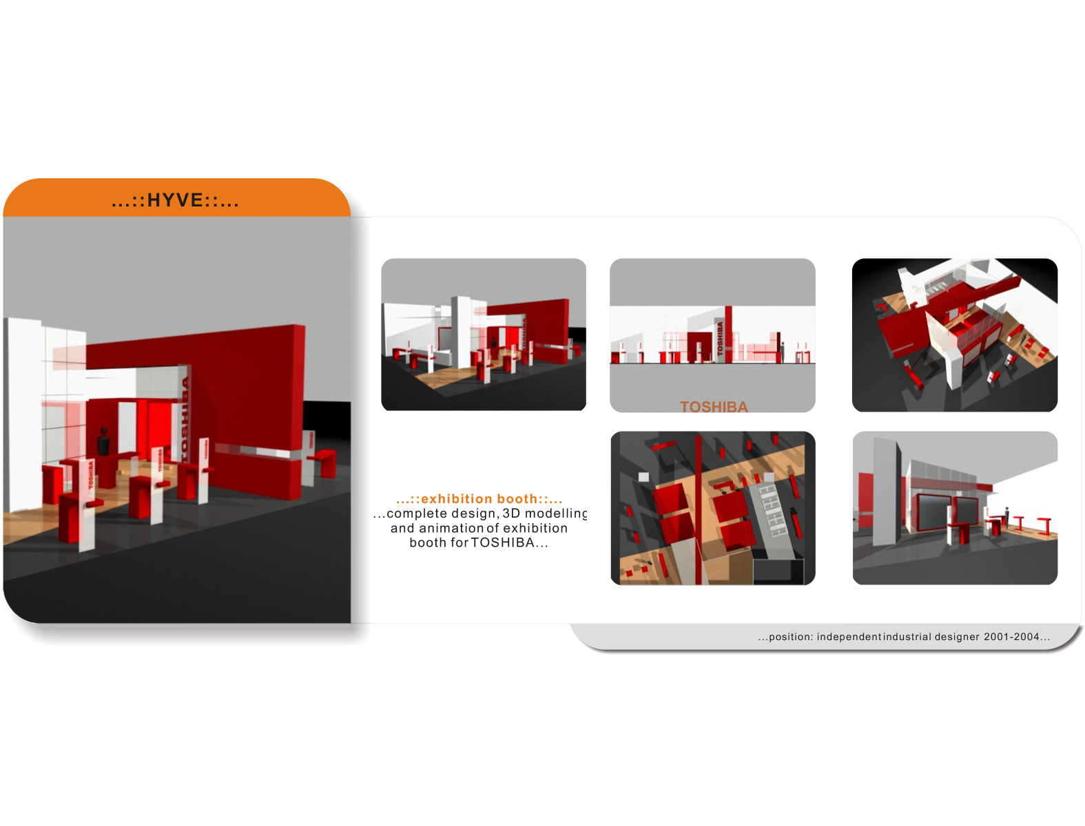 Toshiba Exhibition Booth by Miriam on Dribbble