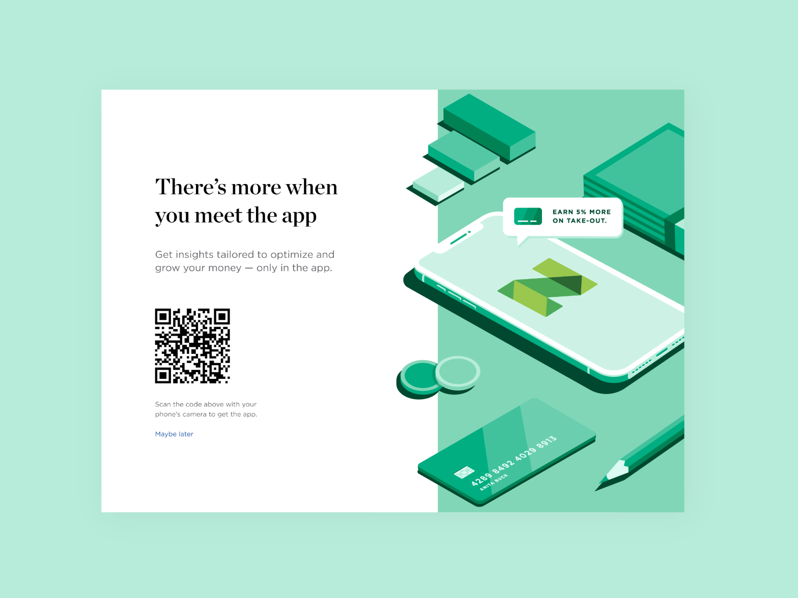 Illustration for the NerdWallet App by Kristyn Braden on Dribbble