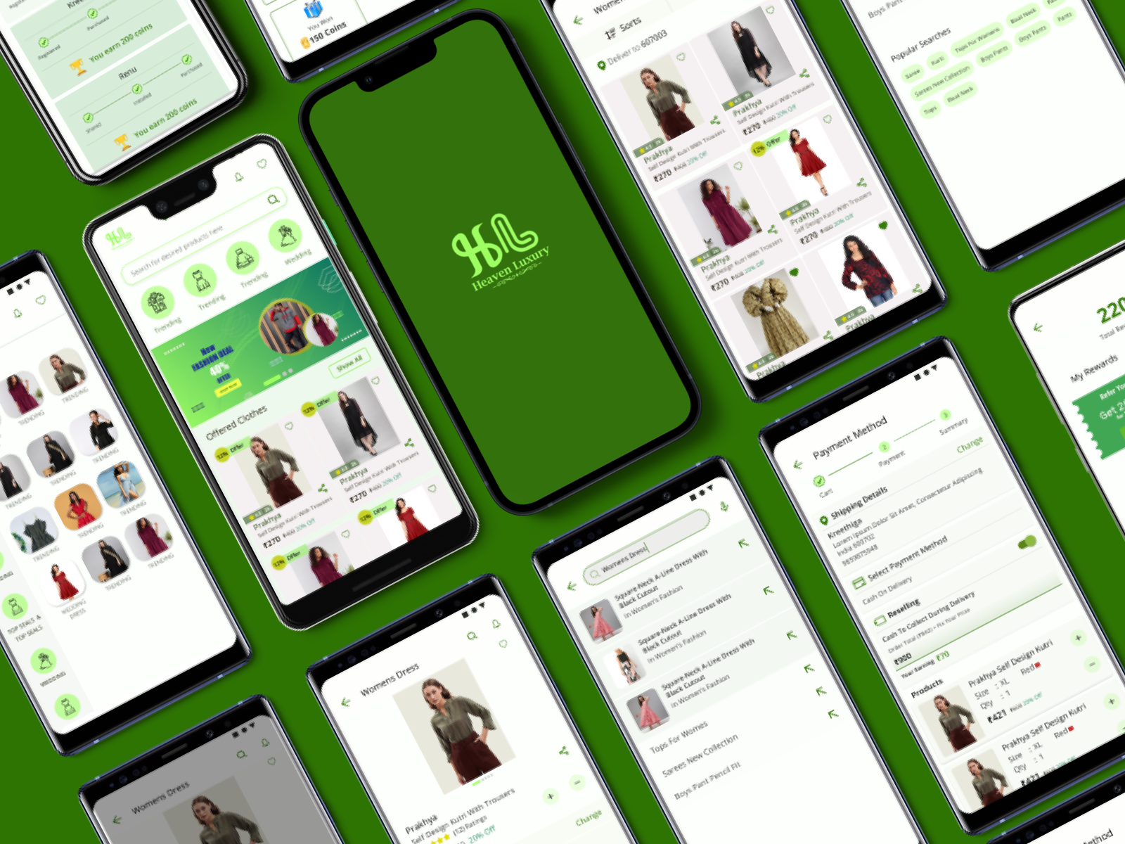 Boutique Mobile App by Rent Indian Coders - Ziga Infotech on Dribbble