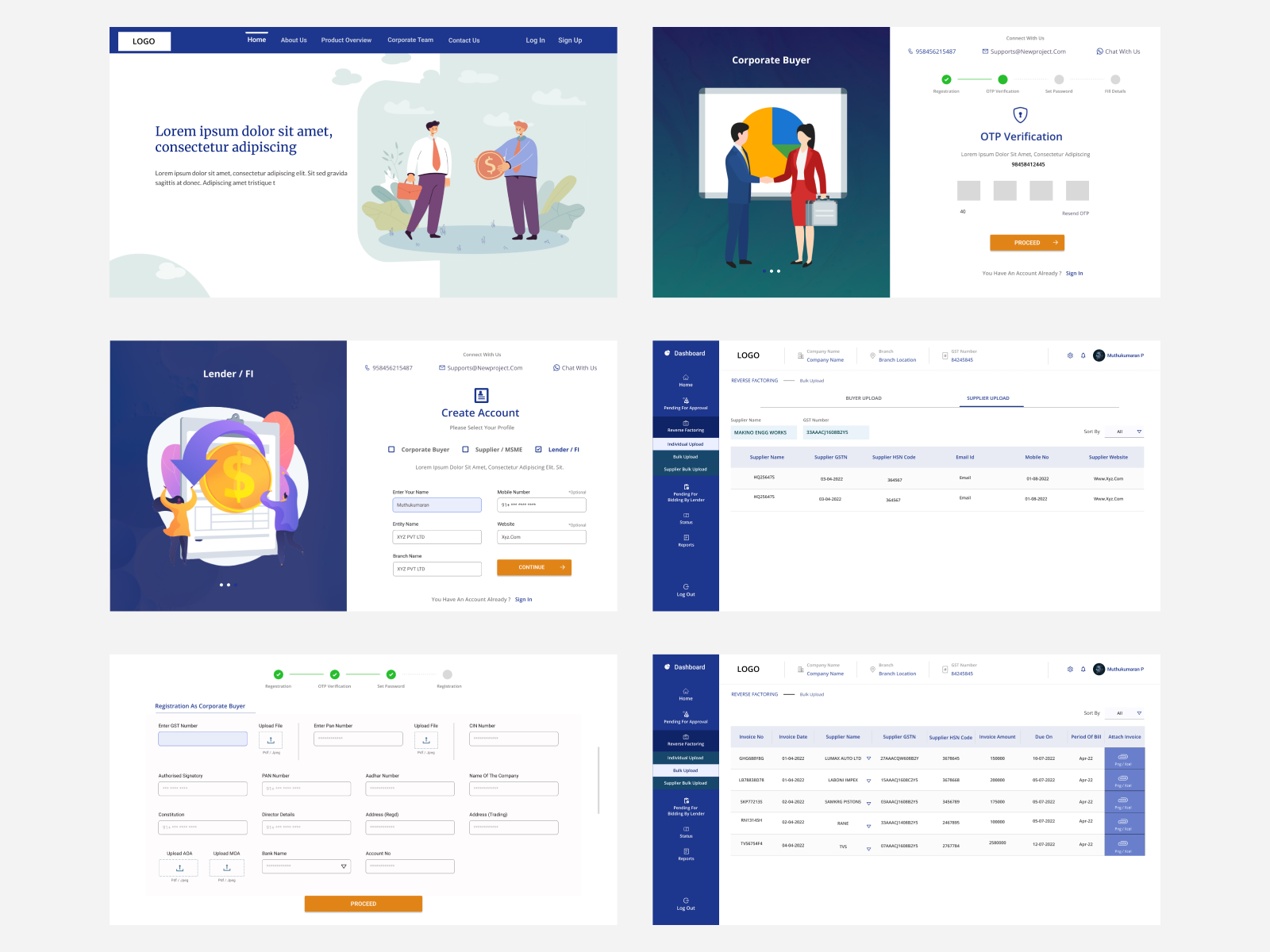 Finance Management Web Application by Rent Indian Coders - Ziga ...