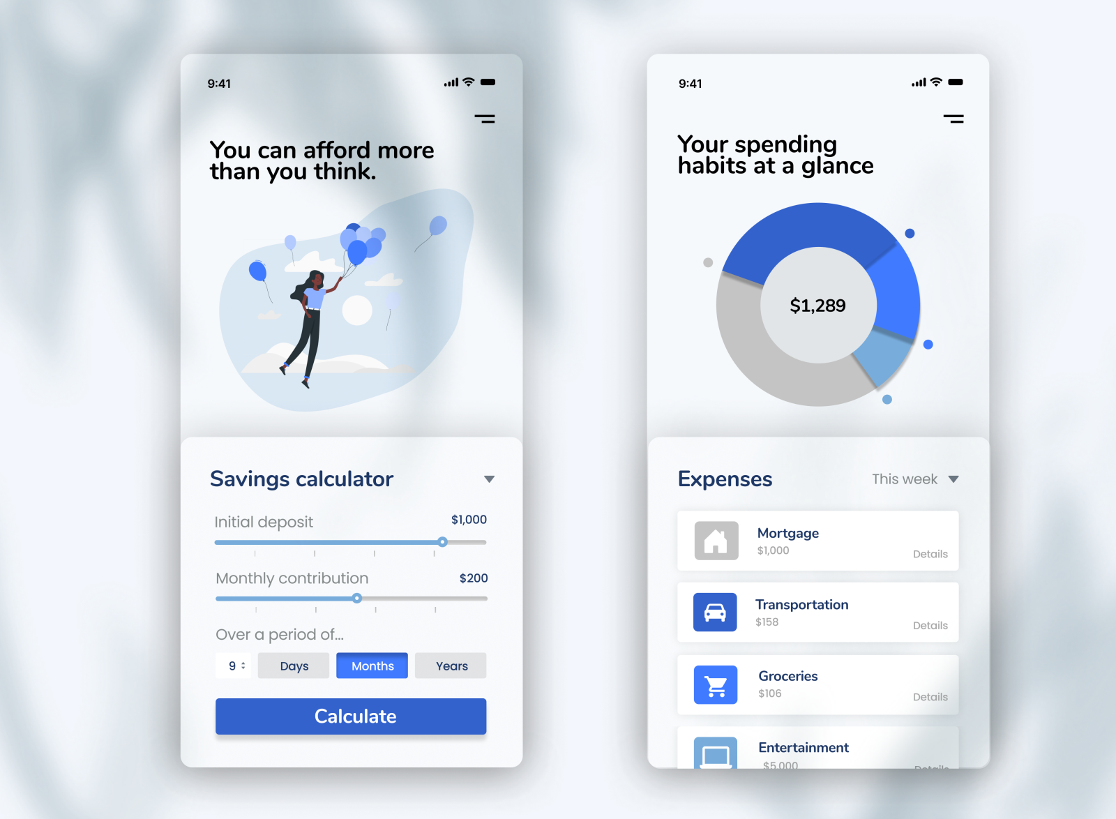 Daily UI 003 - Calculator by Kayln Kwan on Dribbble