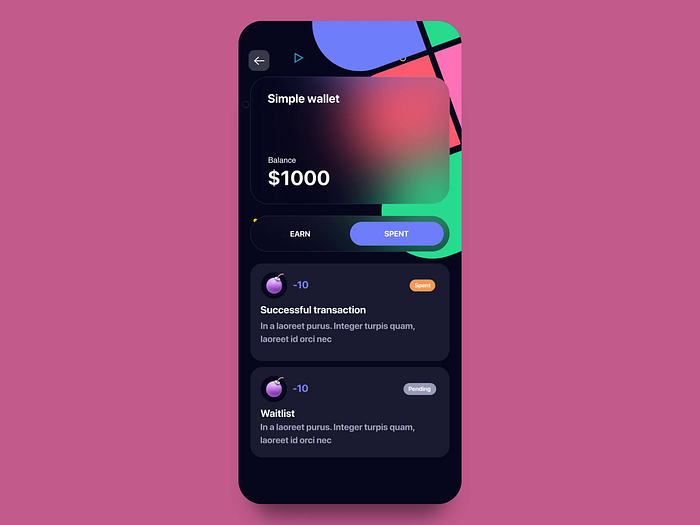 Browse thousands of Wallet UI images for design inspiration | Dribbble