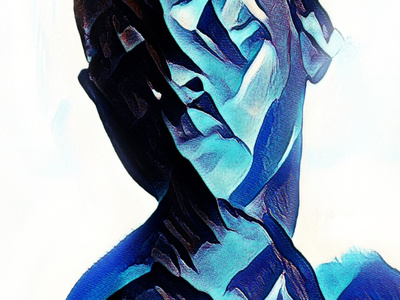 Abstract Model goddess edit by Ariel Guevara on Dribbble