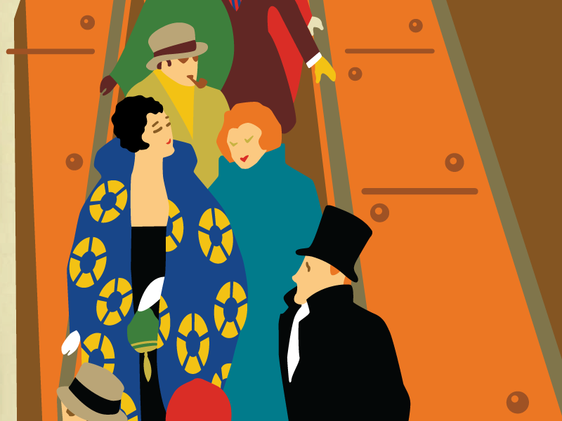 Working on restoring and old Underground poster by Adrian Aghinitei on Dribbble