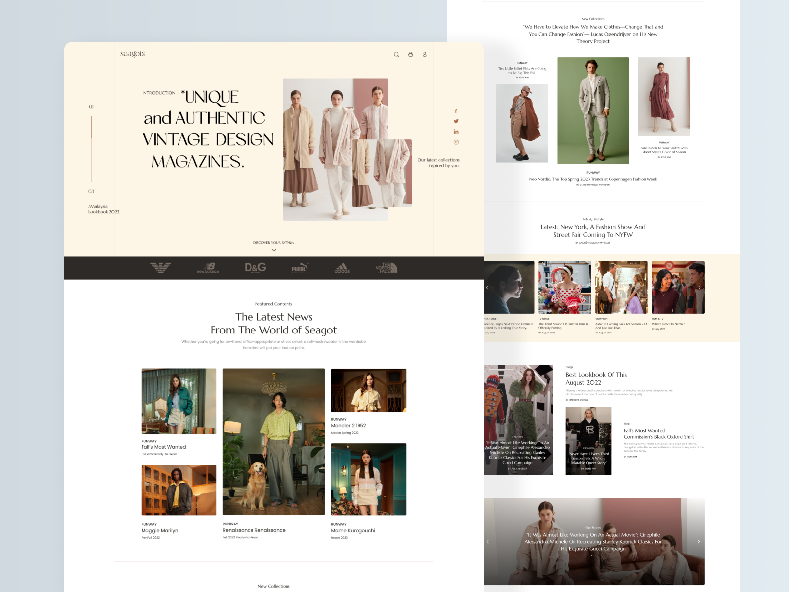 Fashion Magazine Website Landing Page By Minhaj Uddin On Dribbble fashion-magazine-website-landing-page-by-minhaj-uddin-on-dribbble