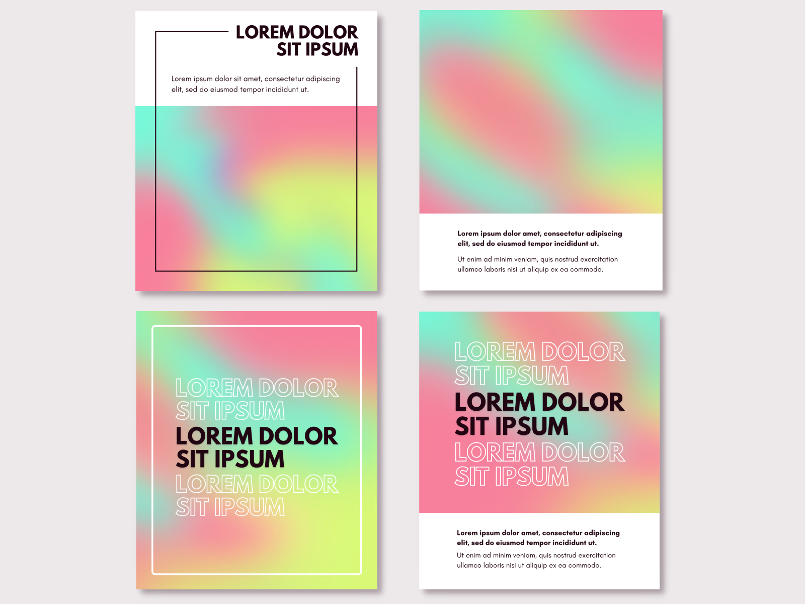 Custom pink green, yellow gradient by Jane Kisnica on Dribbble