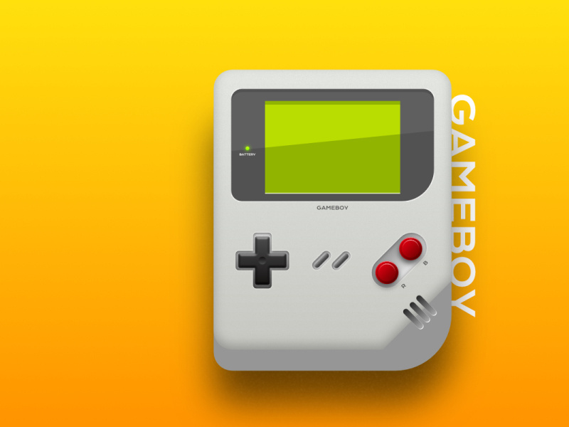 Gameboy Skeumorphic Design by Chouaib Belagoun 👋 on Dribbble