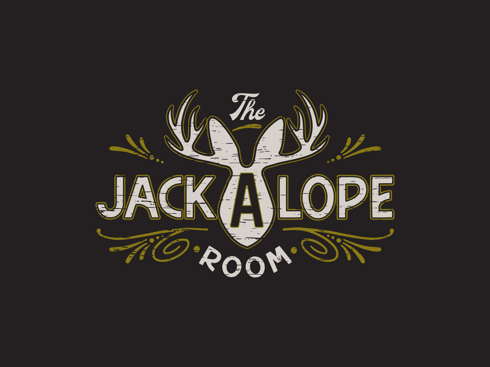 The Jackalope Room logo design by Tim Shawl on Dribbble