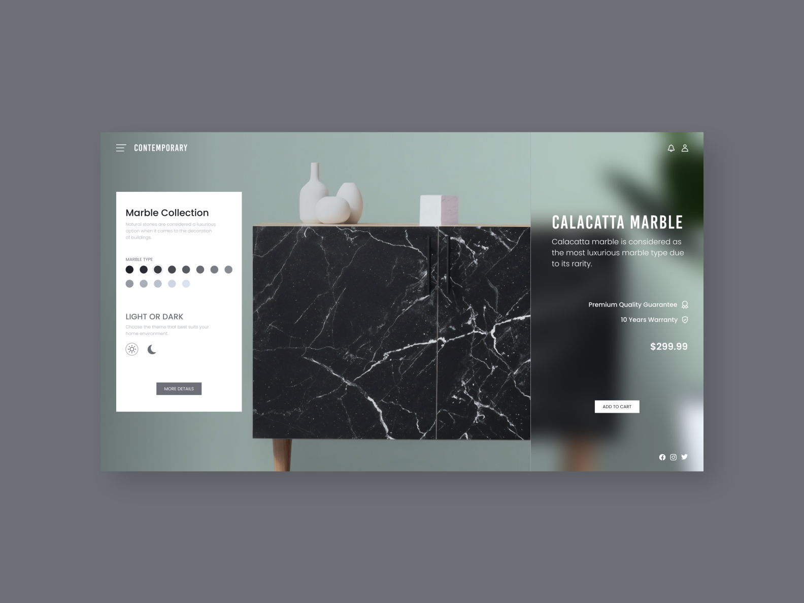 Website Design Concept by Bogdan on Dribbble