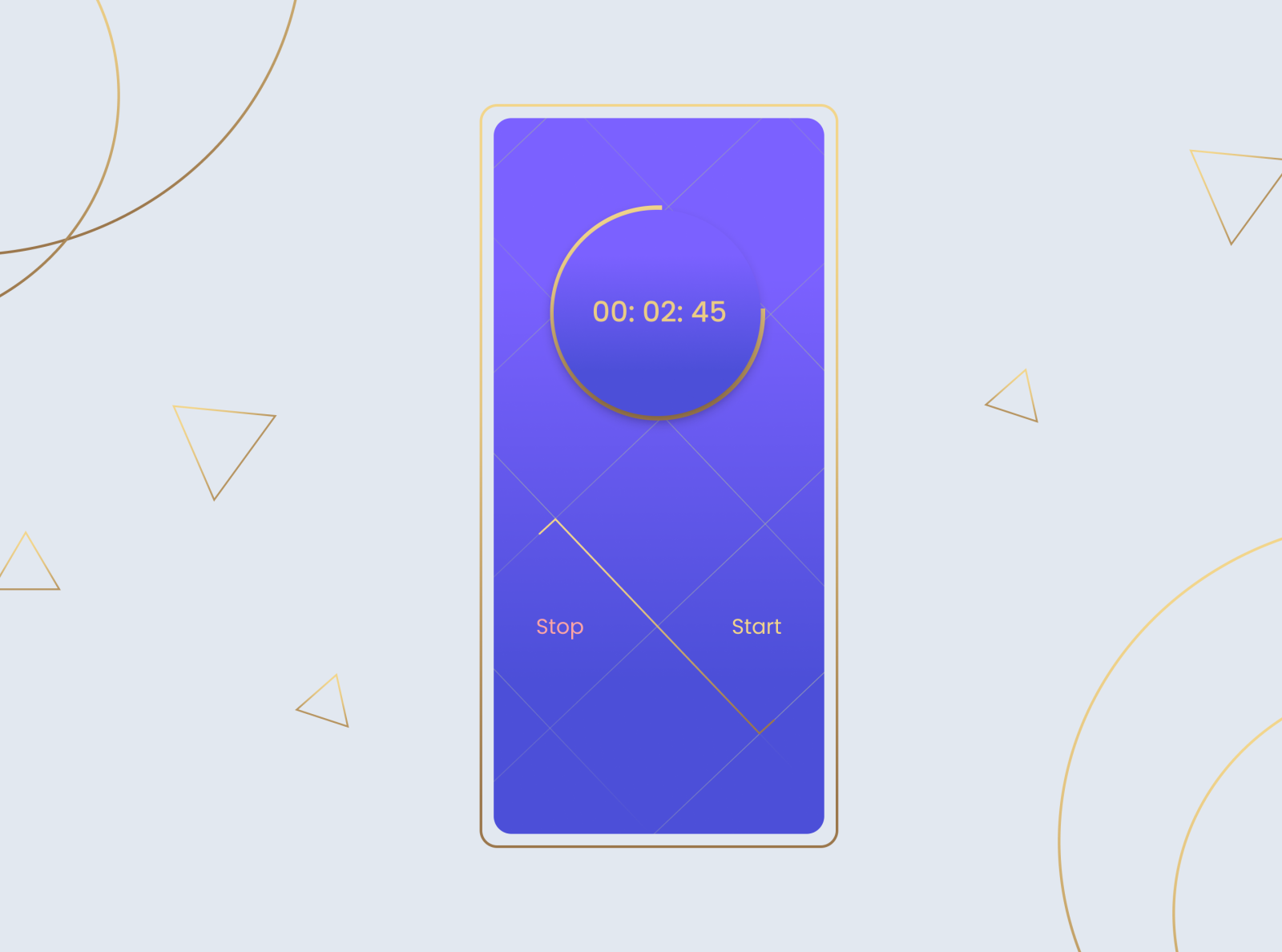 Countdown timer by Kitsune on Dribbble