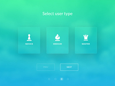 Select user by Dominique Azan on Dribbble