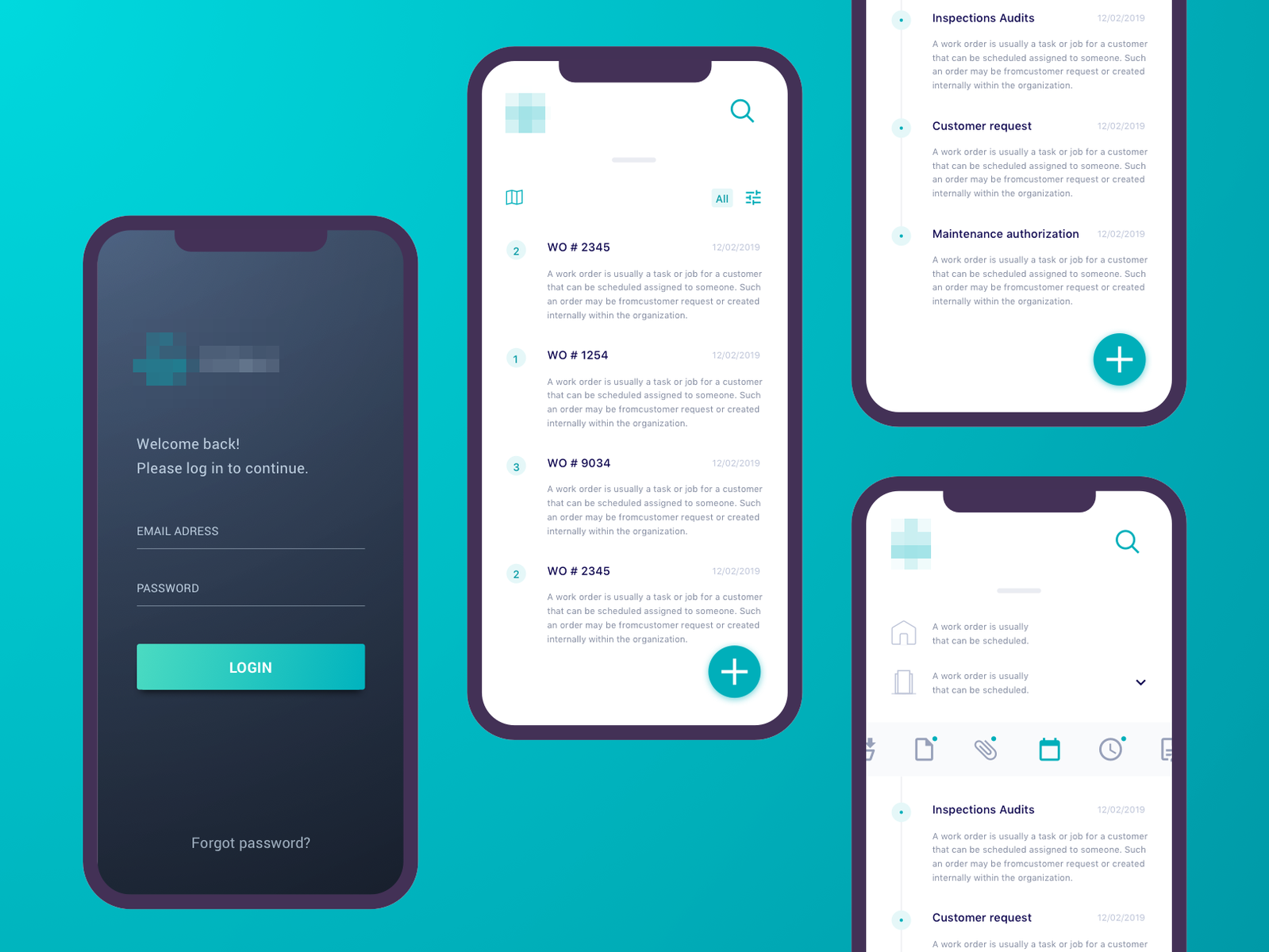 Operations management app by Dominique Azan on Dribbble