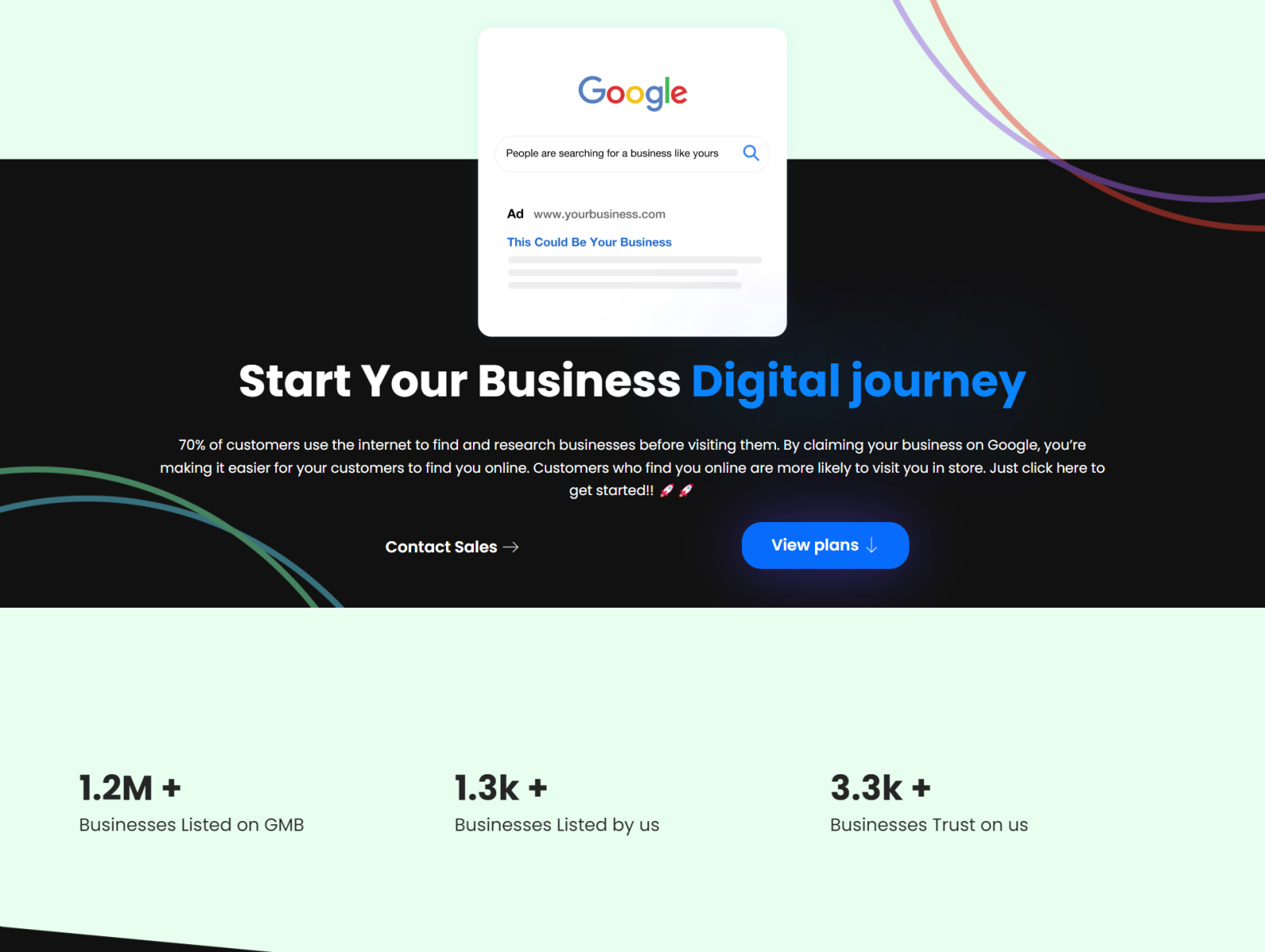 Google my Business Services - Web Design by Krish jain on Dribbble
