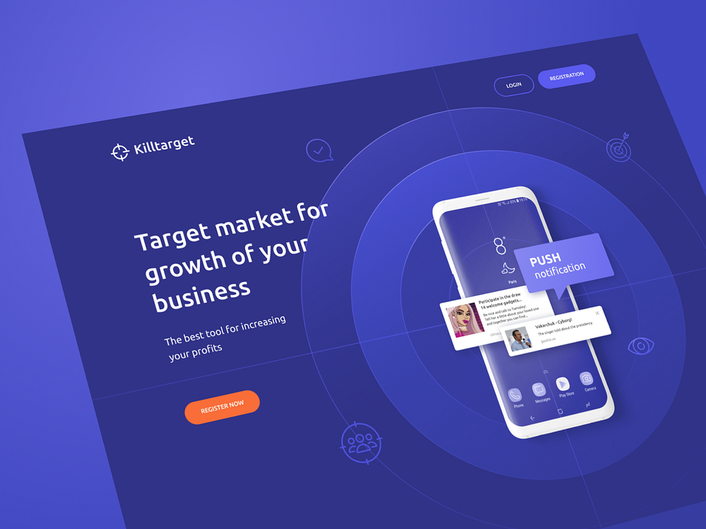 Push Notifications designs, themes, templates and downloadable graphic ...
