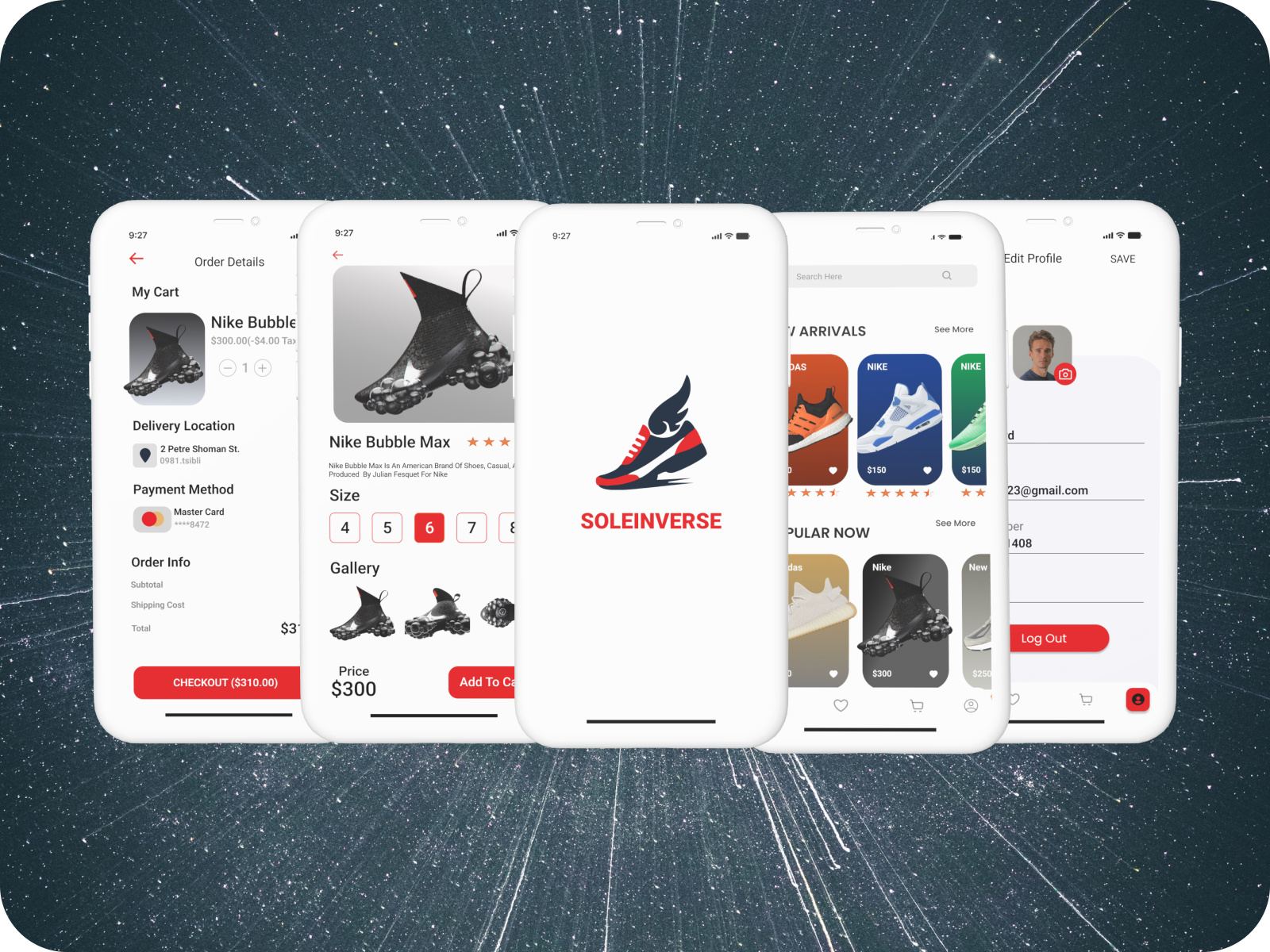 SOLINVERSE SHOE STORE MOBILE APP by Adedeji Enoch on Dribbble