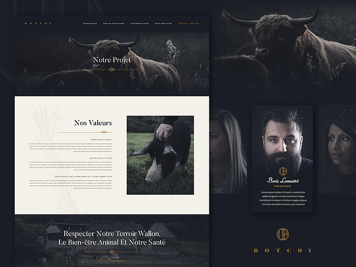 Botchi Web - Project by Samuel Scalzo on Dribbble