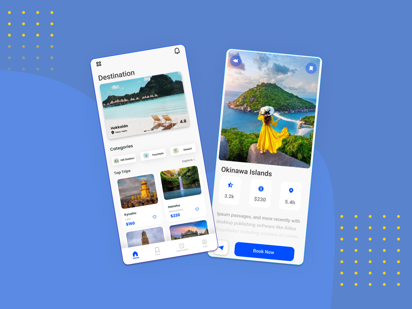 Travel App Design by Khadija Shams on Dribbble
