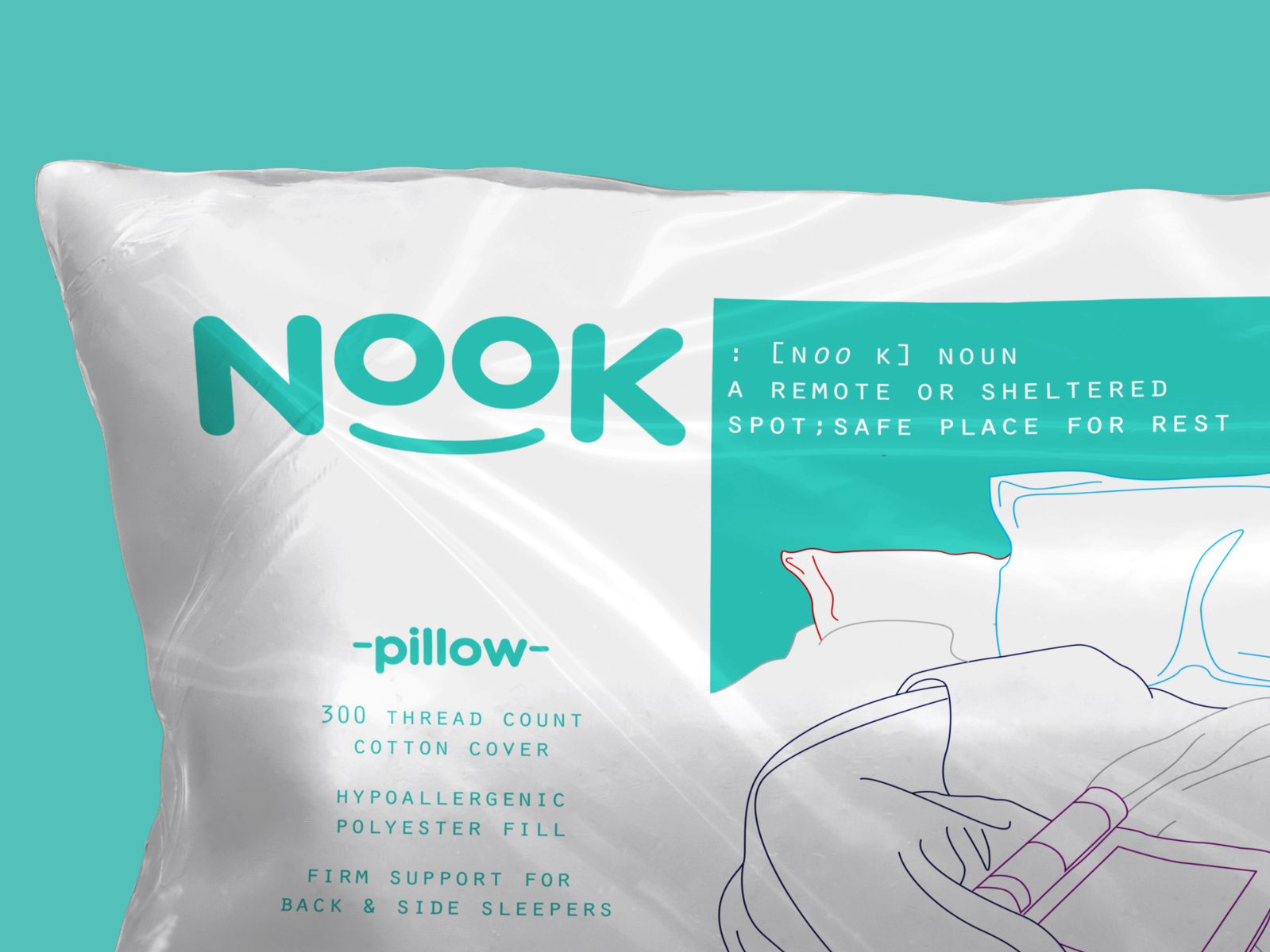 Nook Bedding Brand Concept by Jude Infantini on Dribbble