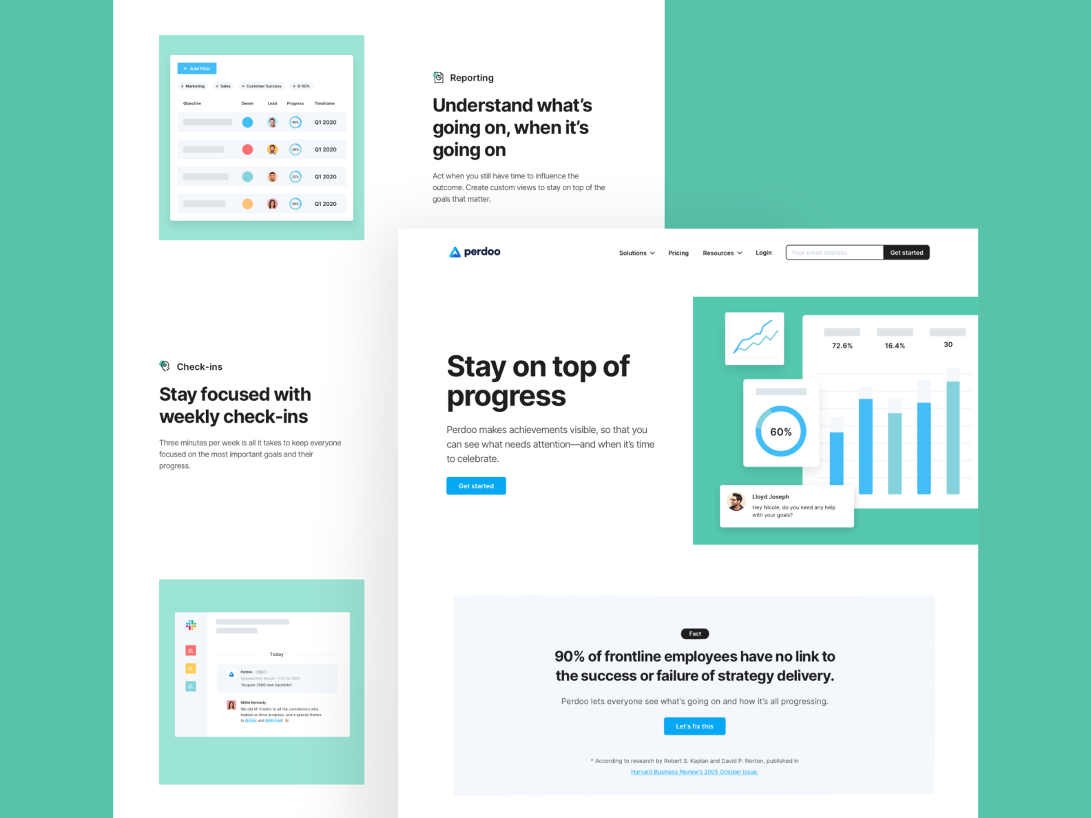 Perdoo — Pages by Reiss for Together on Dribbble