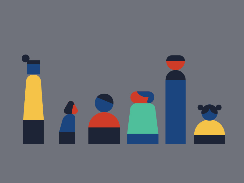 Shape People by Hannah Churn on Dribbble