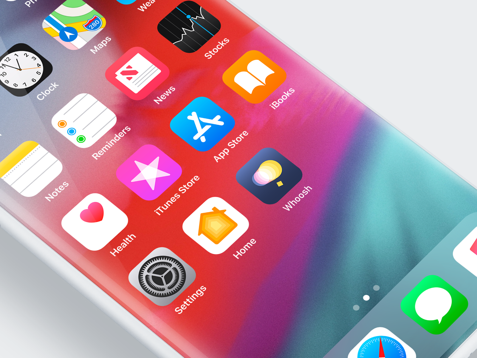 Whoosh - App Icon by A. Wing on Dribbble