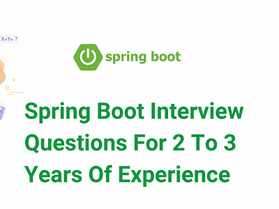Spring Boot Interview Questions And Answers by Harsh jain on Dribbble