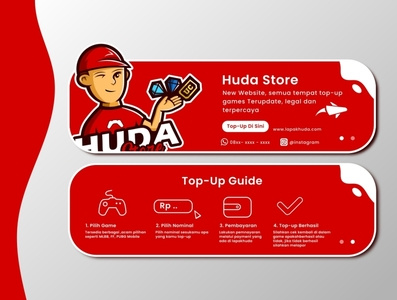 Huda Store by Dhy Pixel on Dribbble