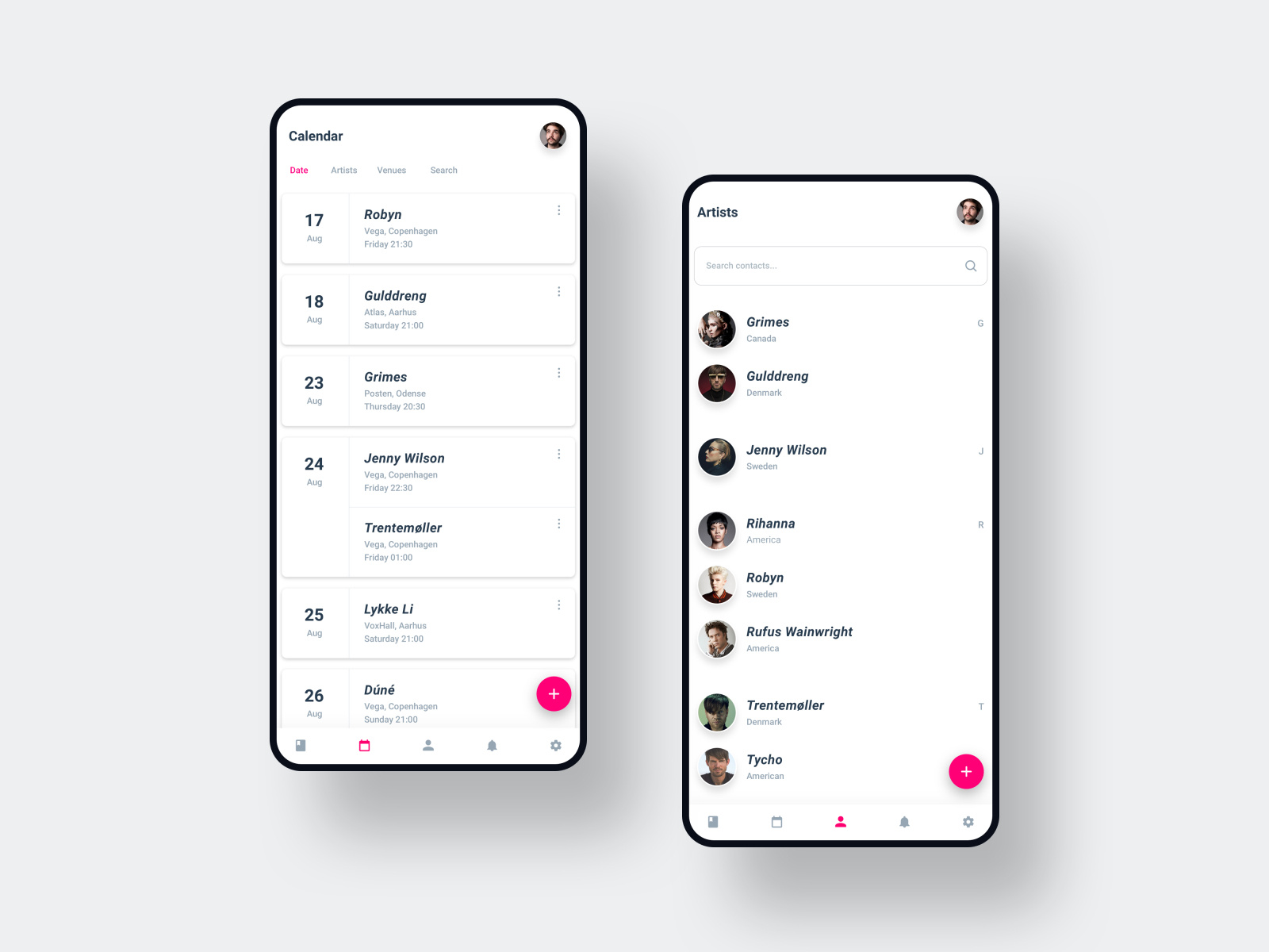 Pdh Music - Mobile App by Savage Studio on Dribbble