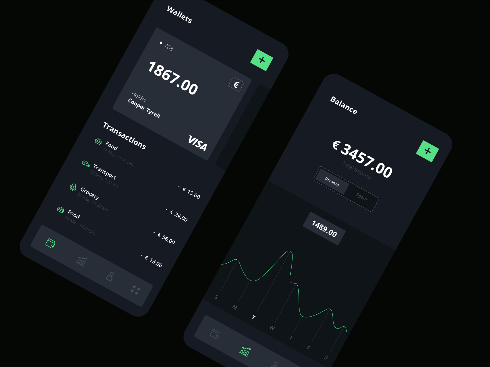 Wallet & Balance Healthy Finance by josé maría olvera on Dribbble