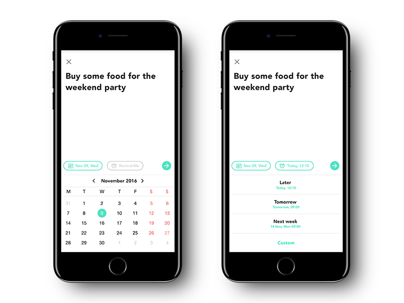 Remmi | Due date & Reminder by Alexander Olssen on Dribbble
